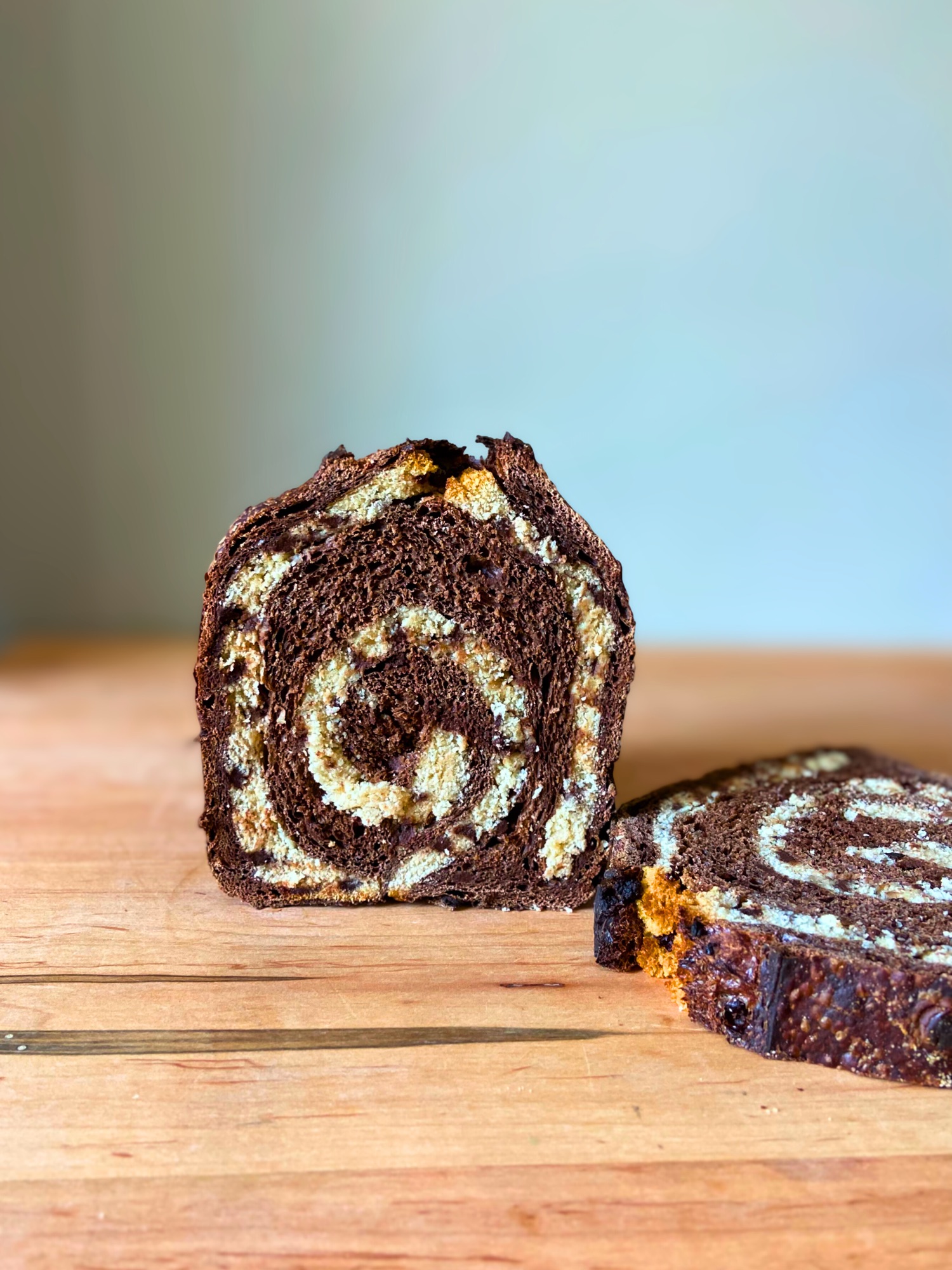 Double Chocolate Cookie Swirl Sourdough Loaf – H3art of the Home